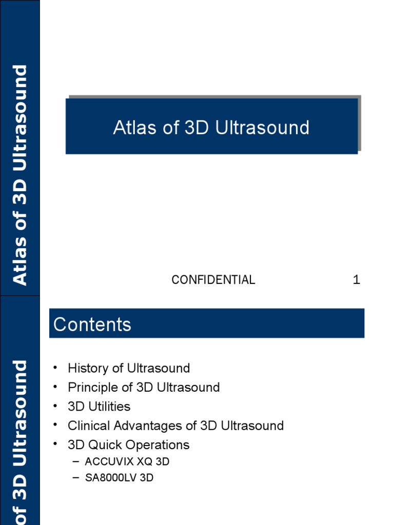 Atlas of 3D Ultrasound | PDF | Medical Ultrasound | Medical Imaging