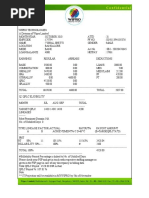 TCS Salary Slip | PDF | Taxes | Paycheck
