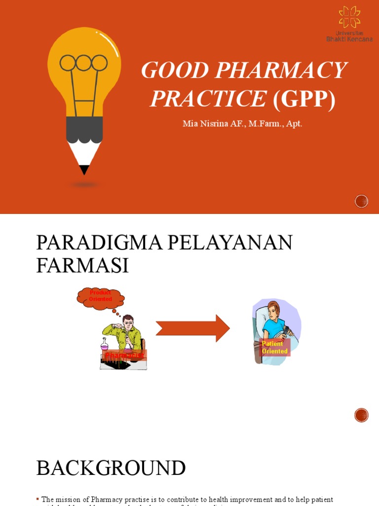 Good Pharmacy Practice | PDF