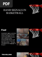 Basketball Referee Hand Signals Guide | PDF | Sports Rules And ...