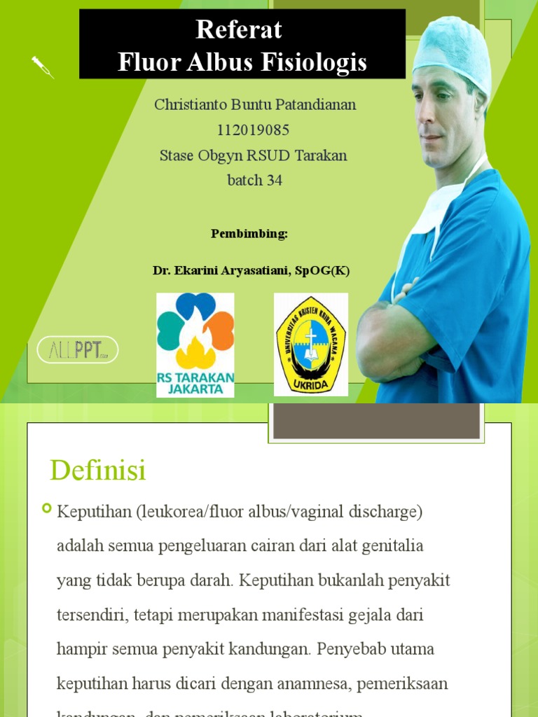 Fluor Albus Fisiologis Christianto BP | PDF