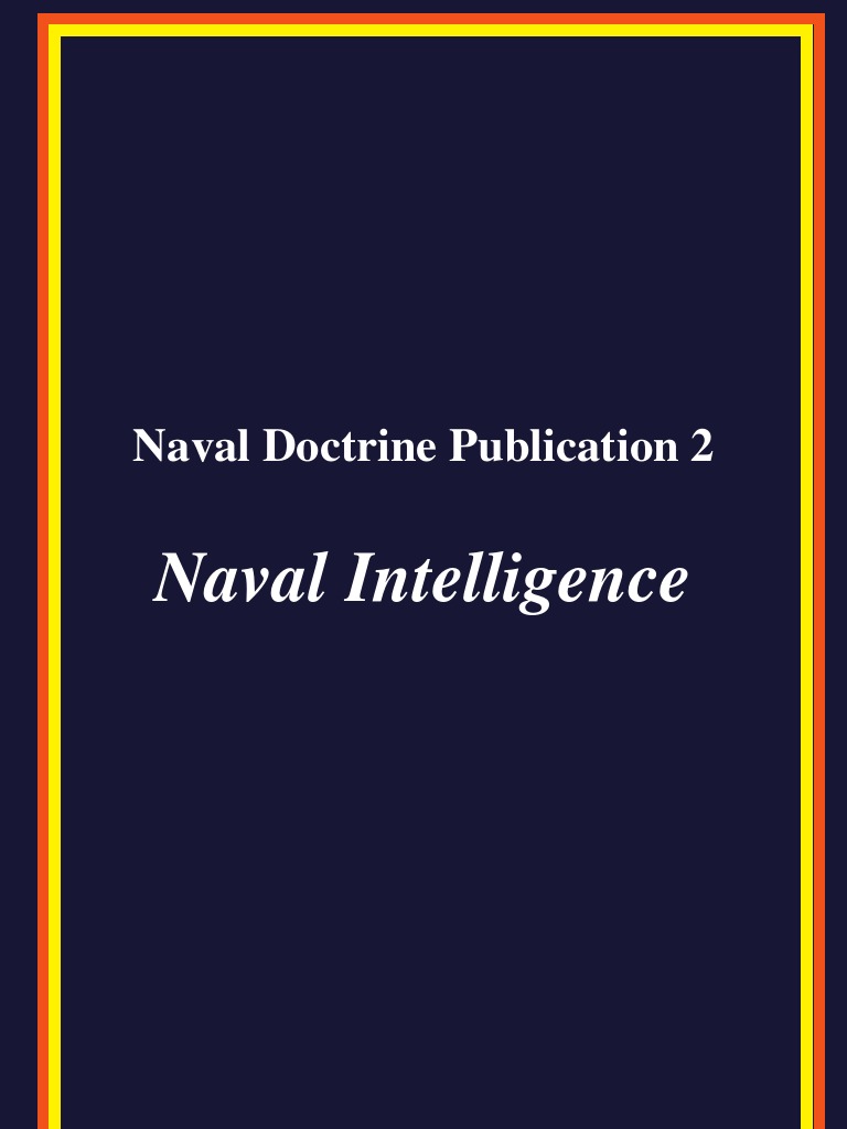NDP 2 | PDF | Military Intelligence | Signals Intelligence