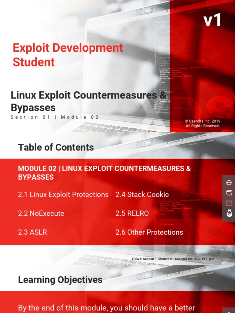 120 - Linux Exploit Countermeasures and Bypasses | PDF | Computer ...