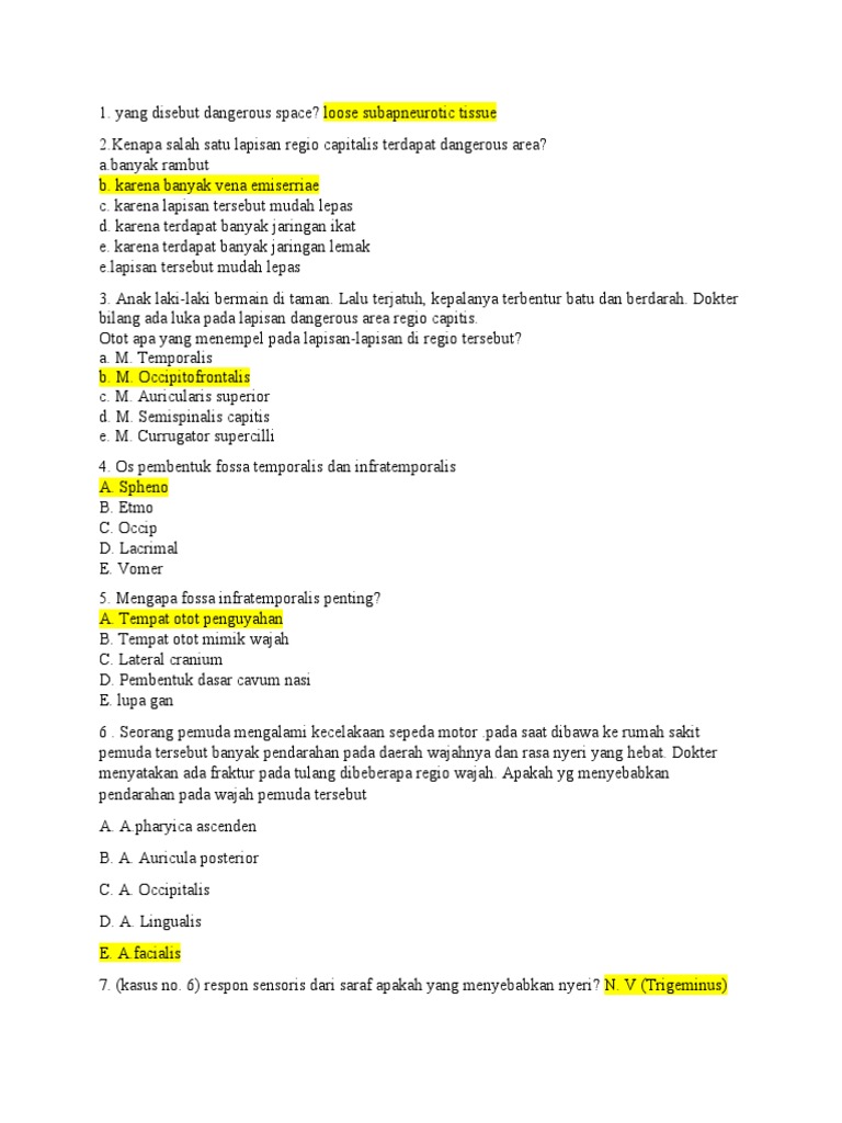 Soal + Jawaban Ujian Blok 3 | PDF