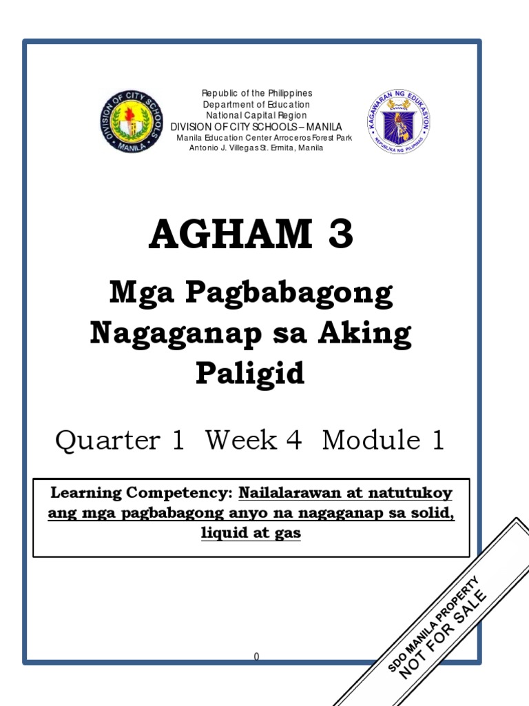 SCIENCE 3 - Q1 - Mod4 | PDF