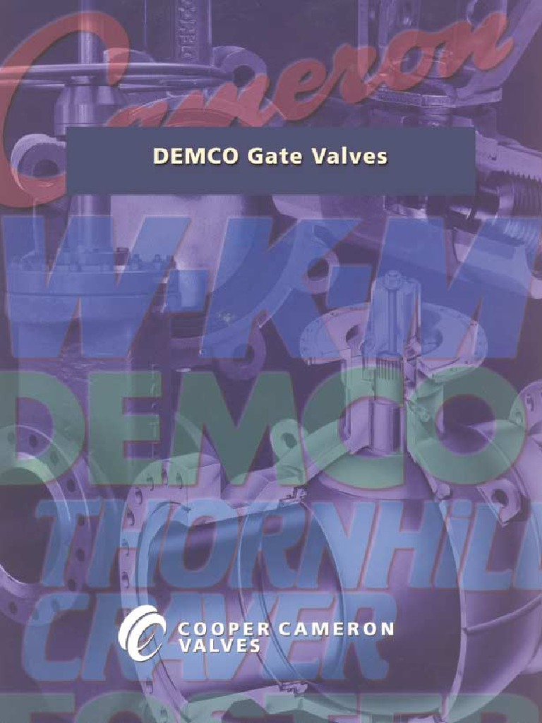 Demco DM DT | PDF | Valve | Pipe (Fluid Conveyance)