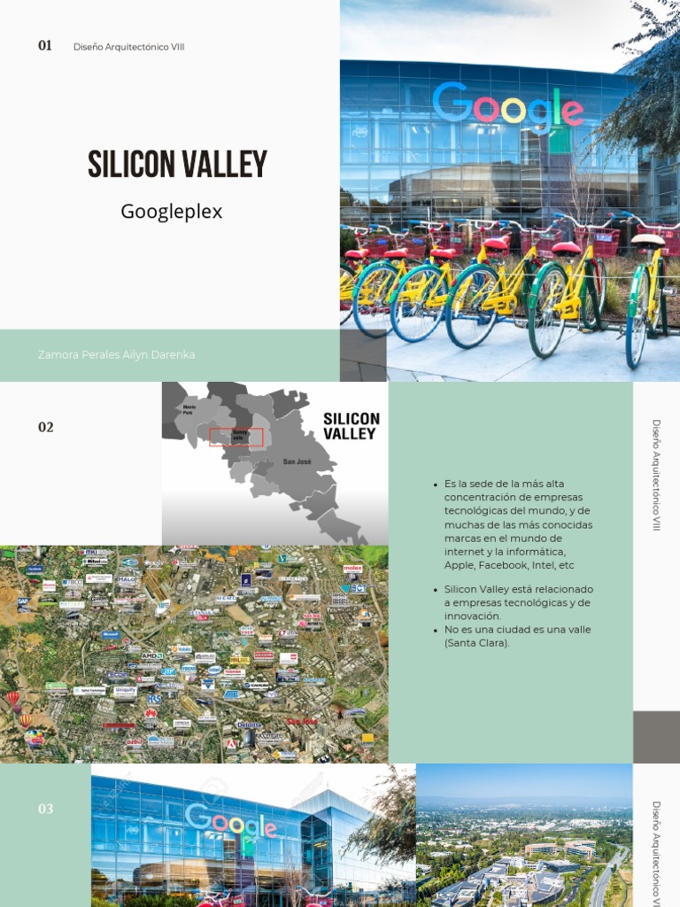 Silicon Valley: Innovación y Diseño Arquitectónico | PDF | Informática