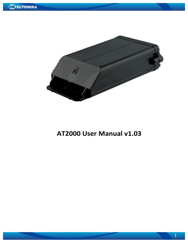 AT2000 User Manual v1.03 | PDF | Battery Charger | General Packet Radio ...