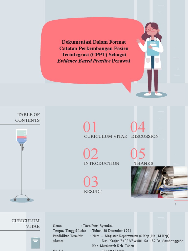 Dokumentasi Dalam Format Catatan Perkembangan Pasien Terintegrasi (CPPT) Sebagai | PDF | Sains ...