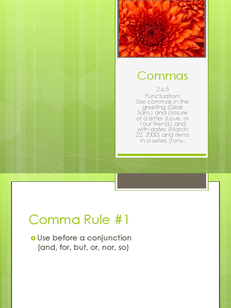Essential Comma Usage Guide | PDF