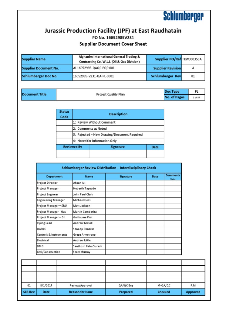 Jurassic Production Facility (JPF) at East Raudhatain: Supplier ...