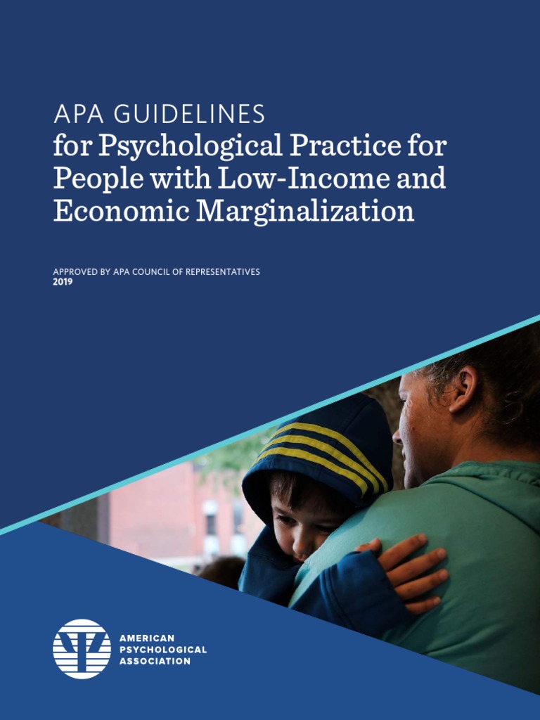 Guidelines Low Income | PDF | Socioeconomic Status | American ...