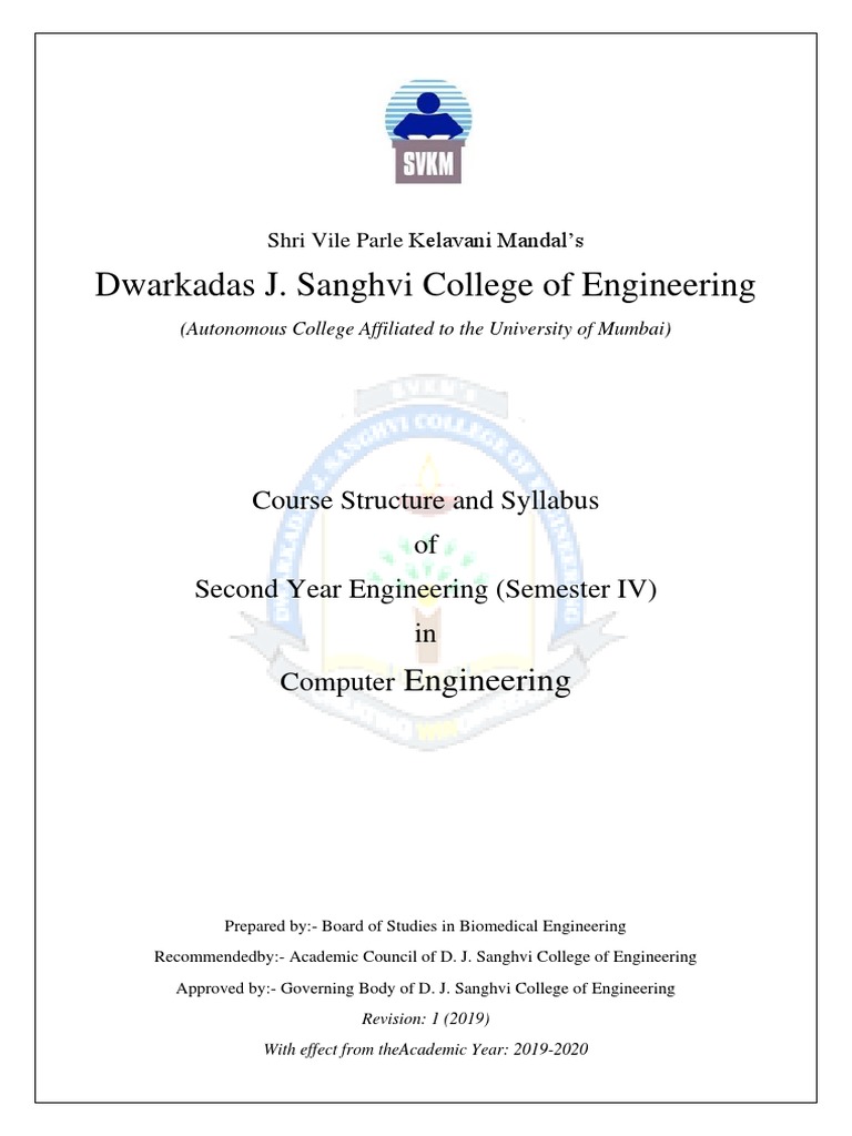 Dwarkadas J. Sanghvi College of Engineering | PDF | Process (Computing ...