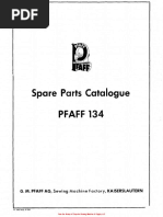 Pfaff 133 and 134 Sewing Machine Guide | PDF | Sewing Machine | Textile ...