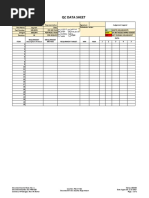 Temperature Monitoring Sheet - Sample Template | PDF