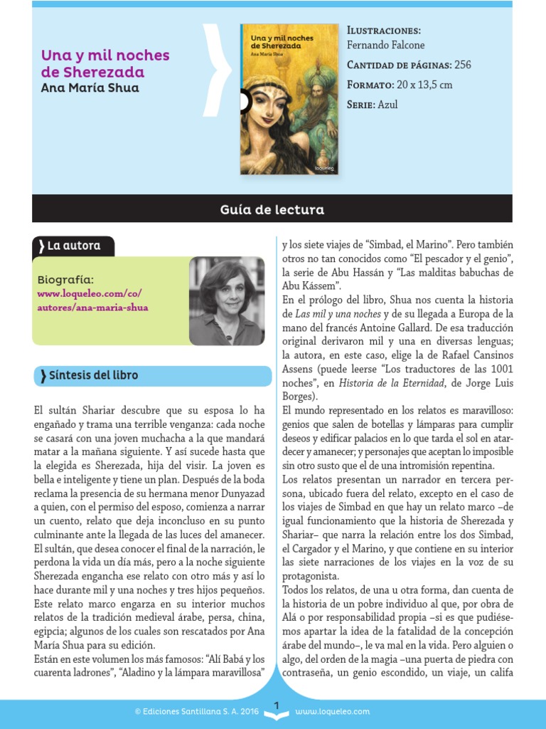 042 Una y Mil Noches de Sherezada | PDF | Mil y una noches