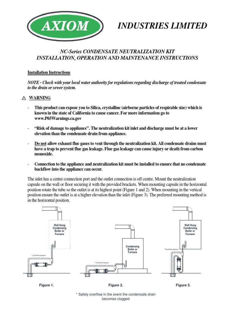 Industries Limited: Nc-Series Condensate Neutralization Kit ...