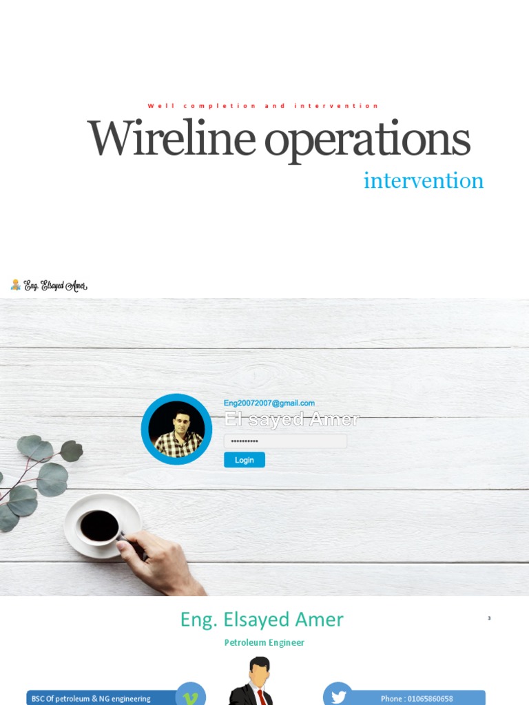 Wire Line Operation and Equipment | Download Free PDF | Manufactured ...
