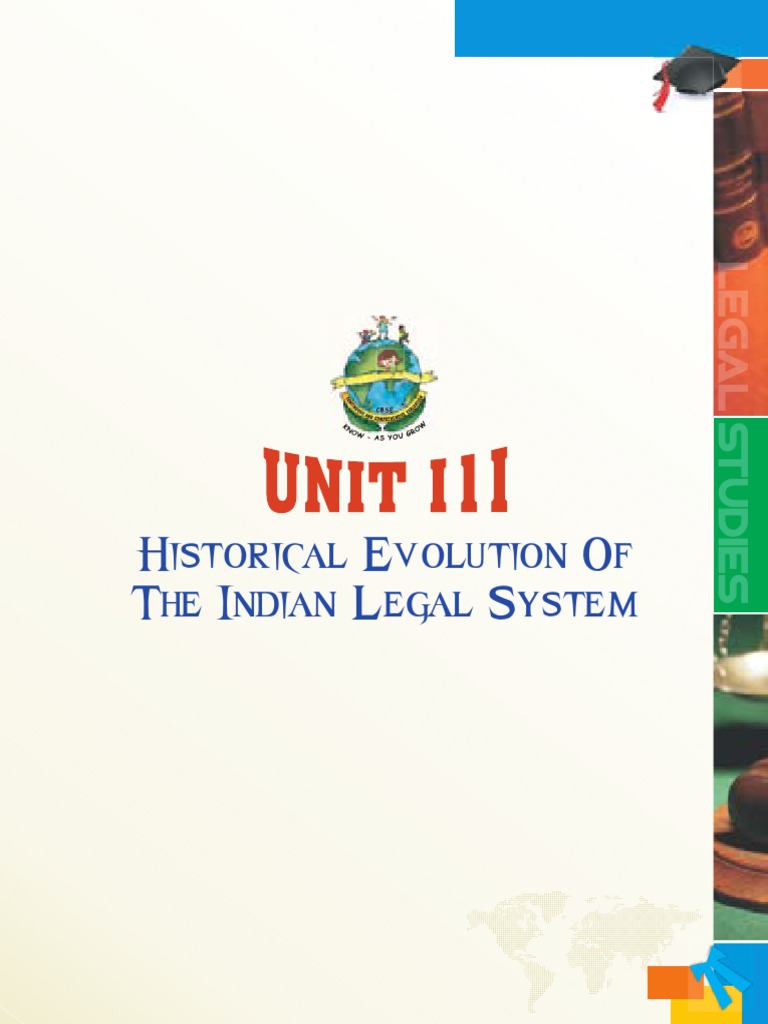 Historical Evolution of The Indian Legal System - Final | PDF | Federal ...