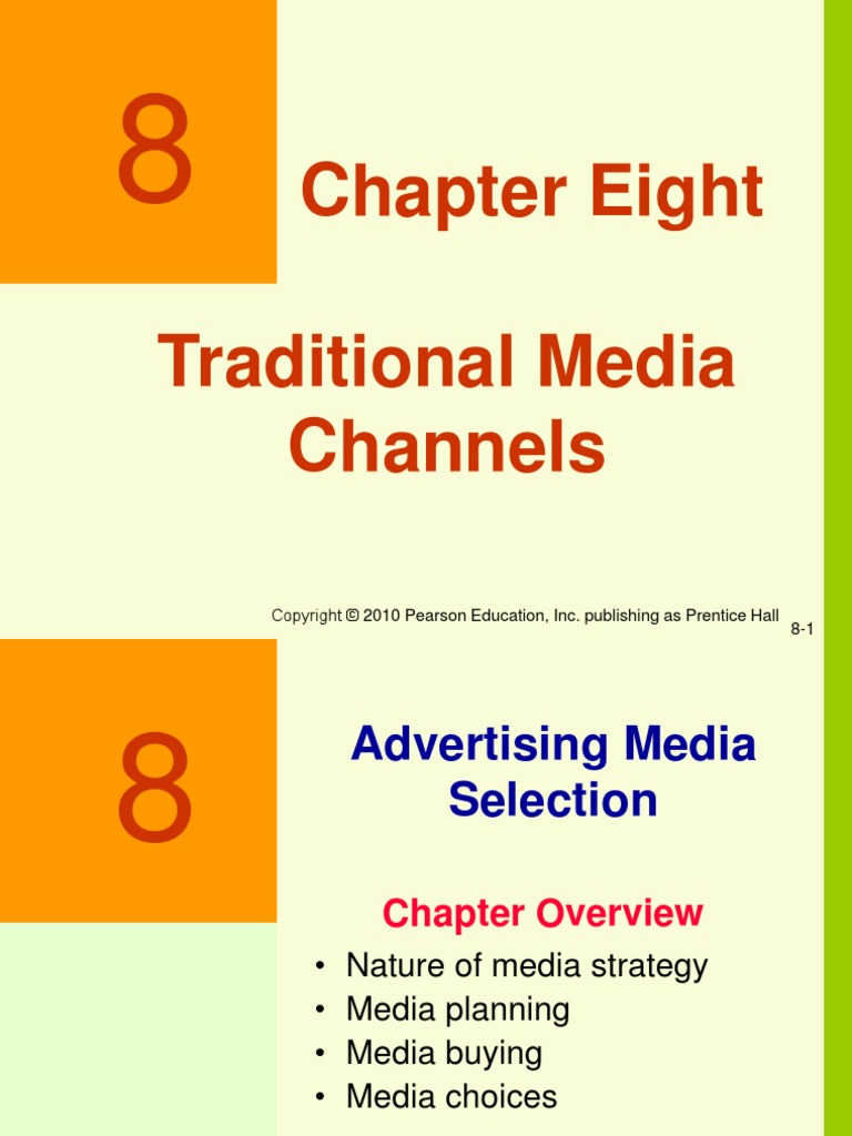 Chapter Eight Traditional Media Channels | PDF | Audience Measurement ...