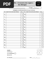 Ficha de Trabalho - Vogais e Ditongos | PDF | Artes Linguísticas e ...