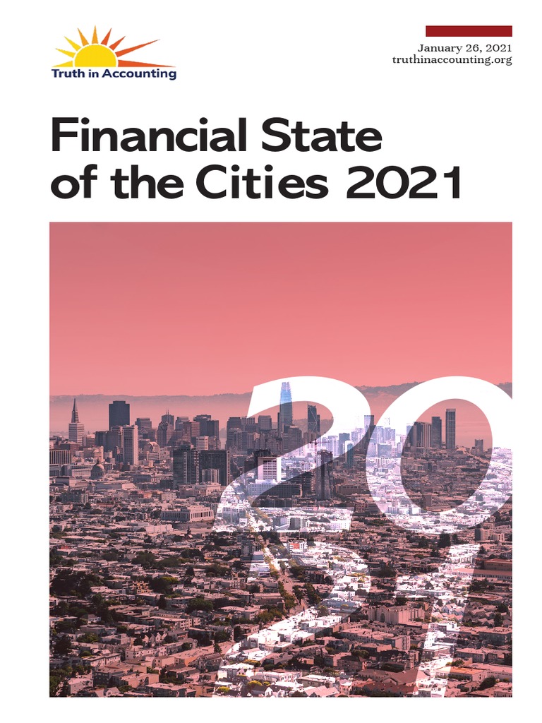 Financial State of The Cities 2021 | PDF | Fund Accounting | Pension