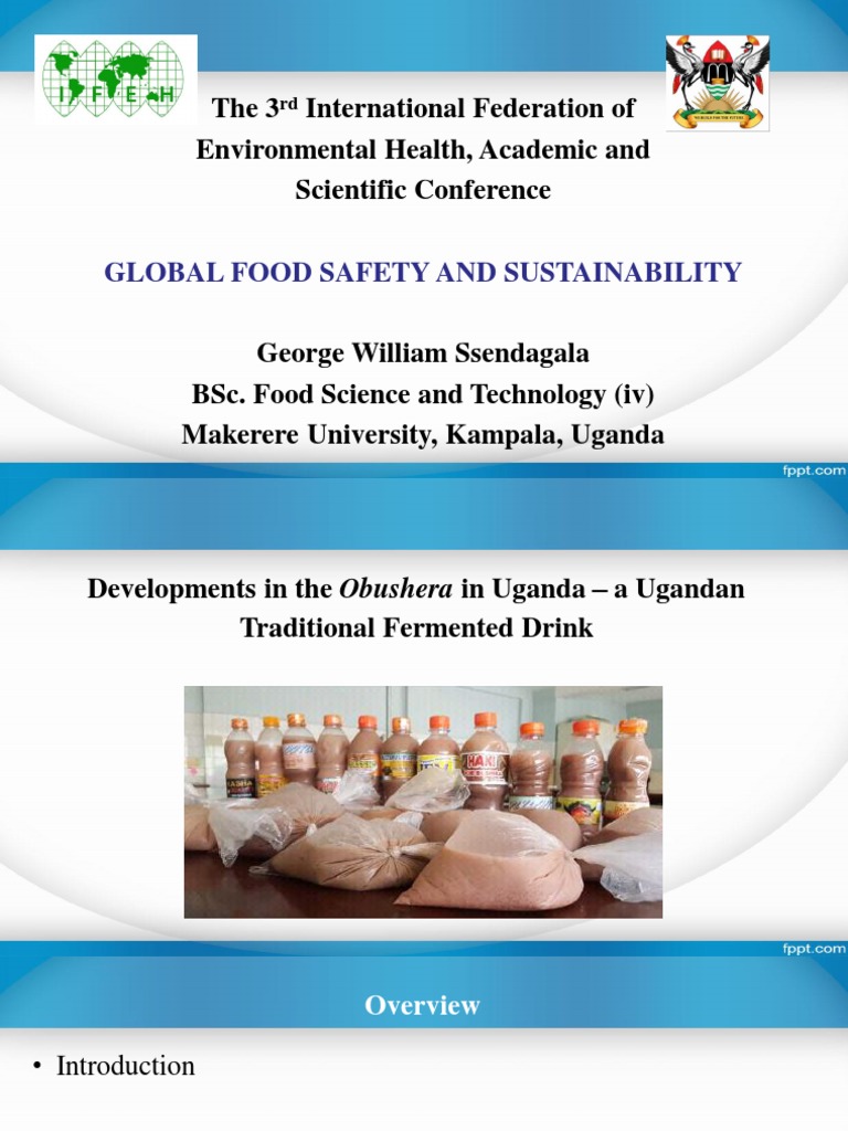 Obushera - PPT - G.W. Ssendagala | PDF | Hazard Analysis And Critical ...
