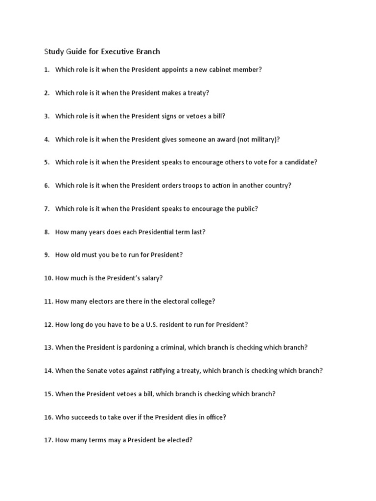 Study Guide Unit 5 | PDF