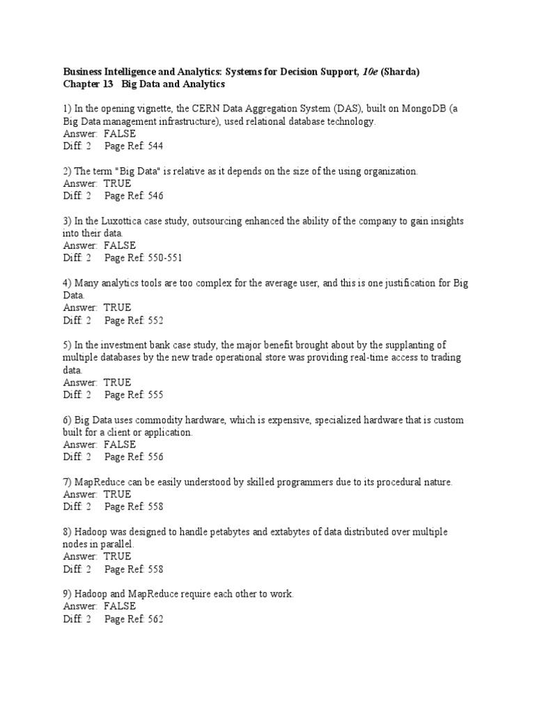 Business Intelligence and Analytics: Systems For Decision Support, 10e ...