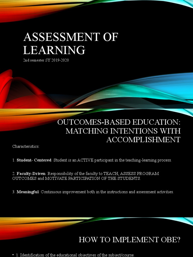 Assessing Learning Outcomes | PDF | Educational Assessment | Rubric ...