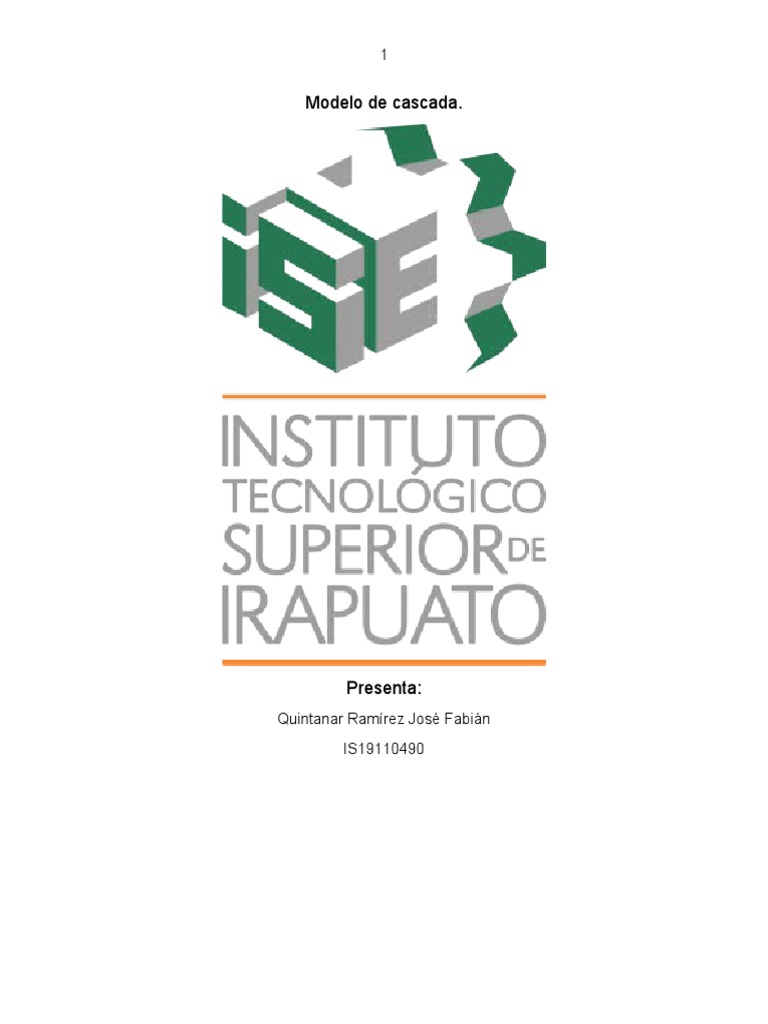 Modelo de Cascada en Desarrollo de Software | PDF | Software ...