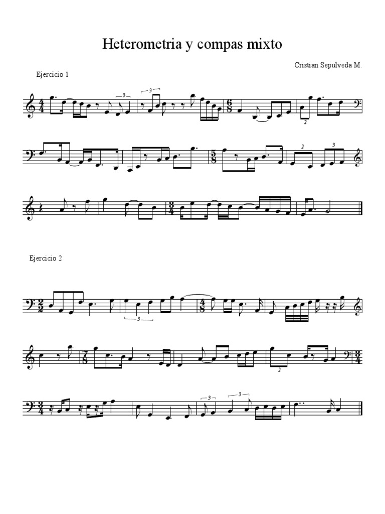 Heterometria y Mixto III-C | PDF