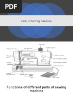 Sewing Machine Parts and Functions | PDF | Sewing Machine | Sewing