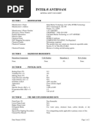 MSDS Oil Spill Dispersant Type I 20180201 | PDF | Toxicity | Waste
