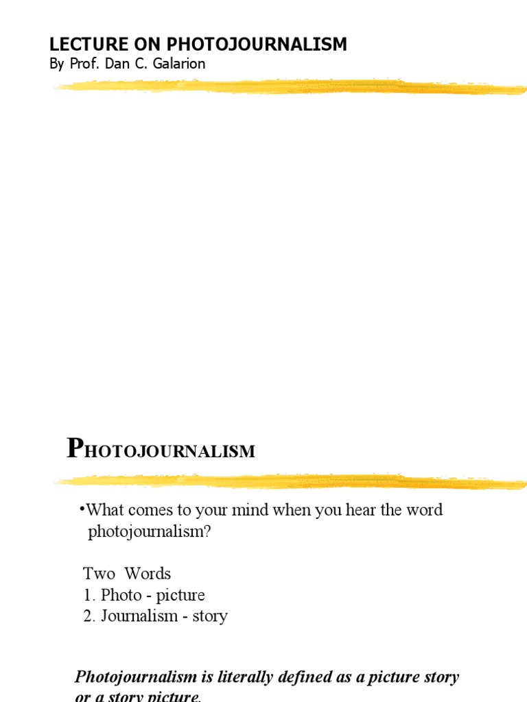lecture - photojourn