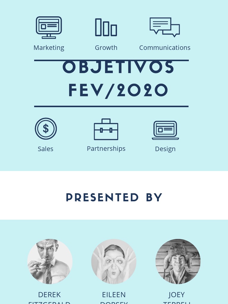 Objetivos FEV/2020: Marketing Growth Communications | PDF