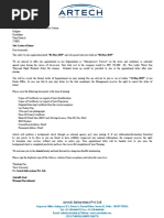 Letter For Surrender of Individual ARN Card | PDF