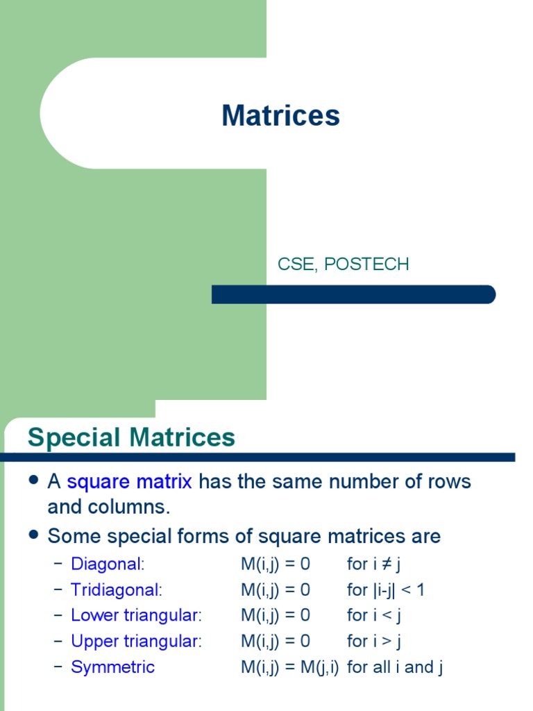 Sparse Matrix | PDF | Matrix (Mathematics) | Matrix Theory