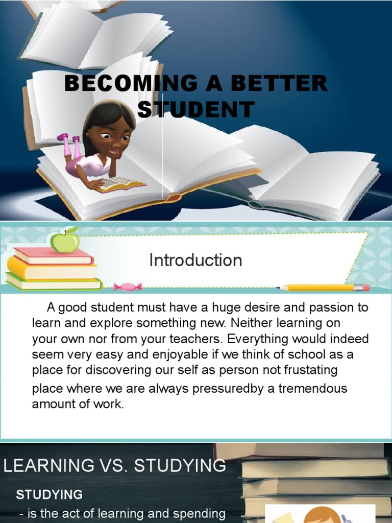 Tips for Becoming a Better Student | PDF | Learning | Teachers