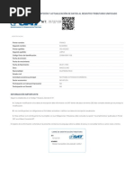 Portal SAT - Constancia de RTU Digital - Guatemala | PDF