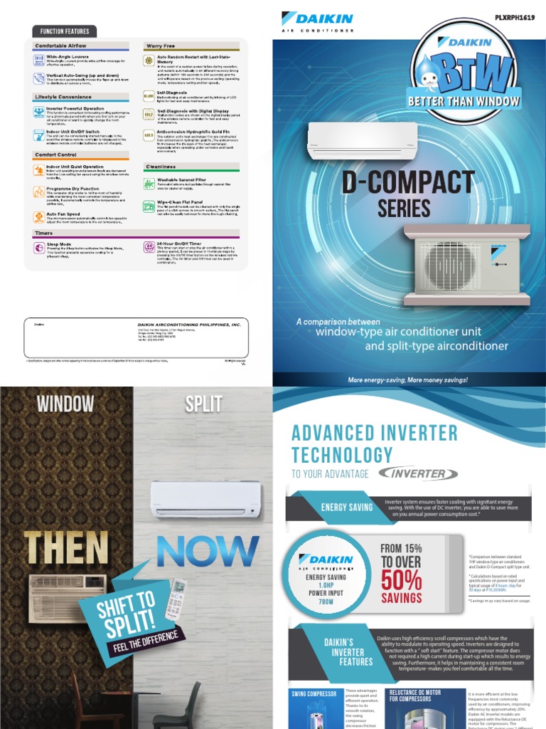 Window-Type Air Conditioner Unit and Split-Type Airconditioner ...