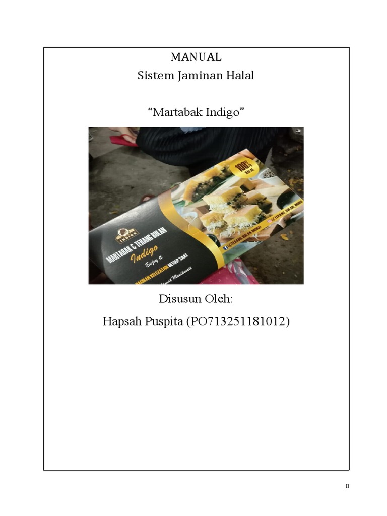 Auditor Halal Lengkap | PDF