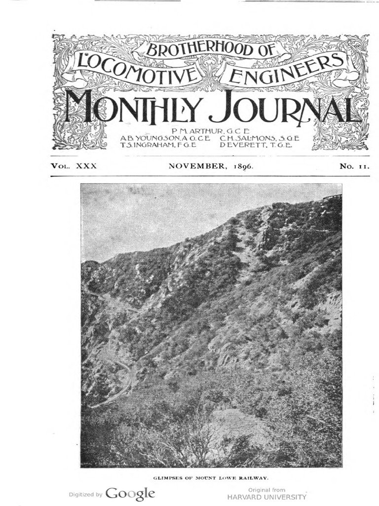Mt. Lowe Railway | PDF