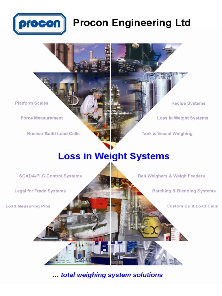 Procon Engineering LTD: Loss in Weight Systems | PDF | Calibration ...