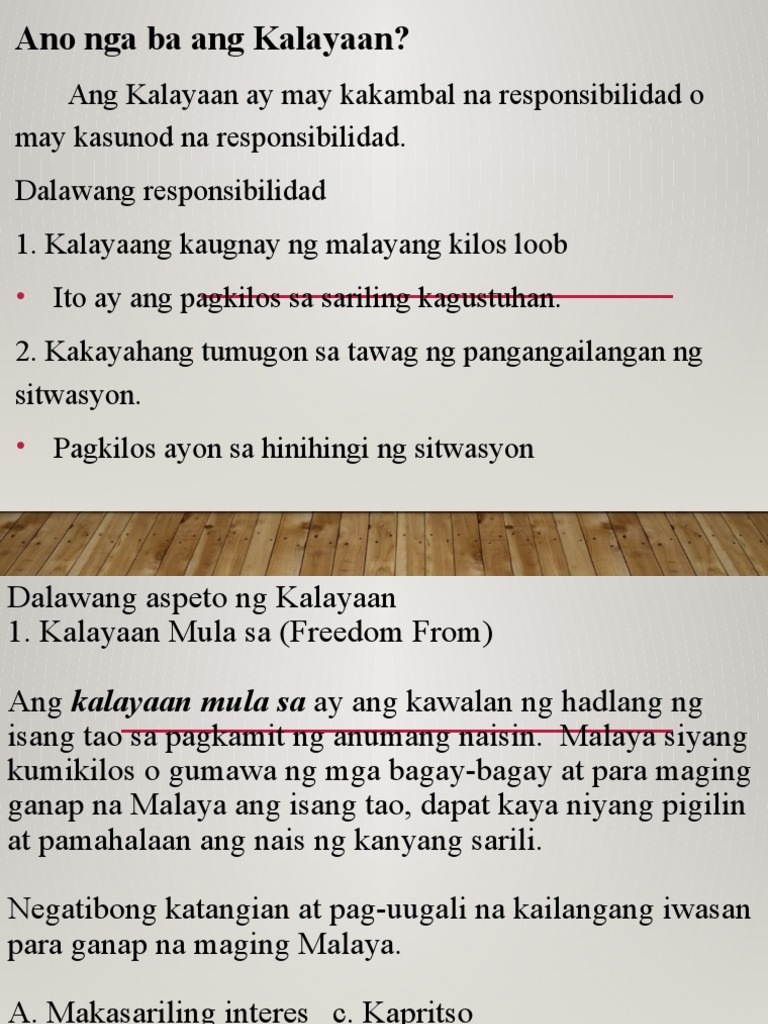 Esp Kalayaan | PDF