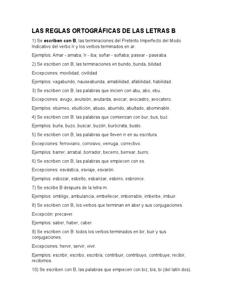 Cuadernillo Reglas Ortograficas | PDF | Verbo | Relaciones sintácticas