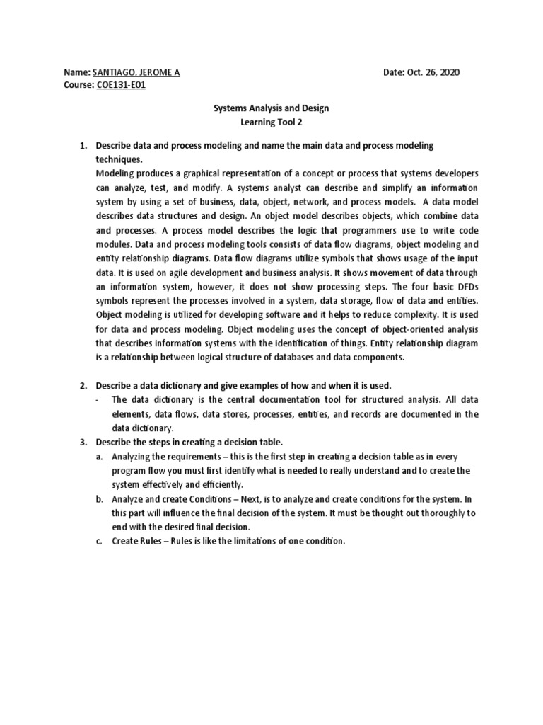 SAD Learning Tool 2.0 Santiago | PDF | Conceptual Model | Computer Data