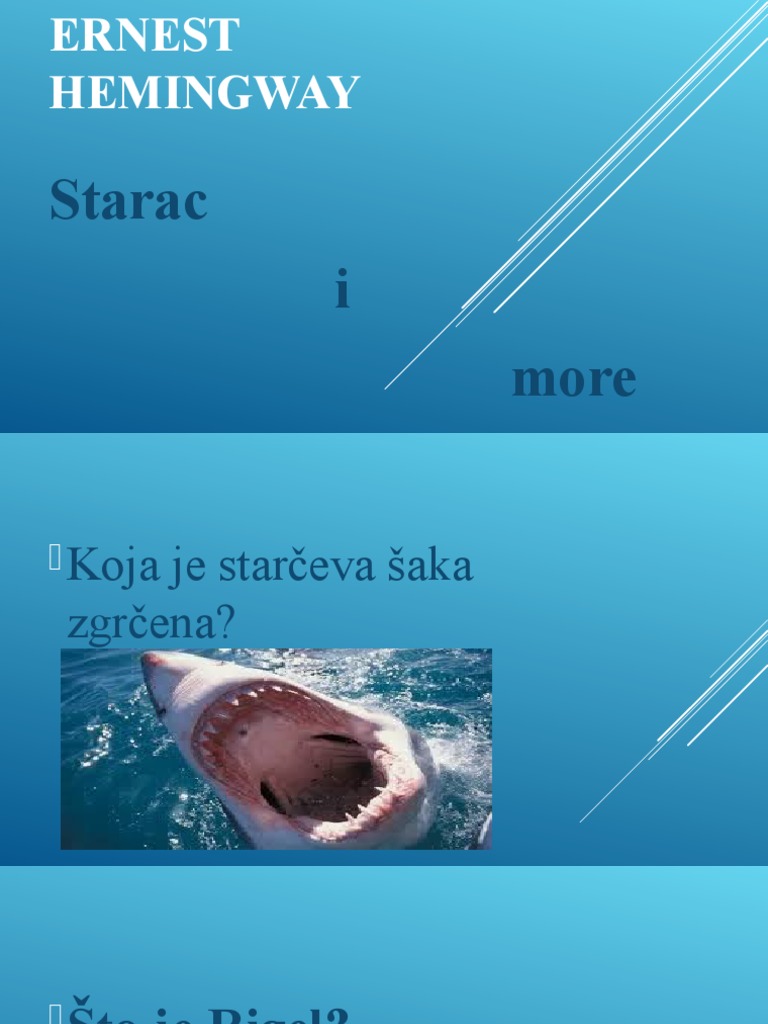 Starac I More Kviz | PDF