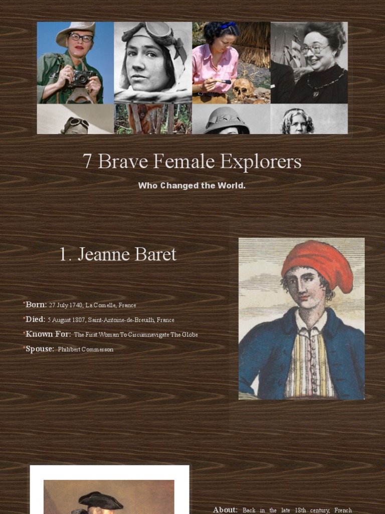 7 Brave Female Explorers | Download Free PDF | Nature