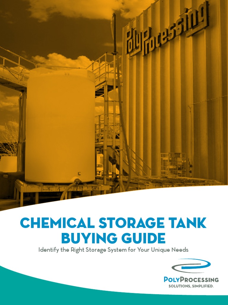 Chemical Storage Tank Buying Guide Poly Processing | PDF | Fiberglass ...